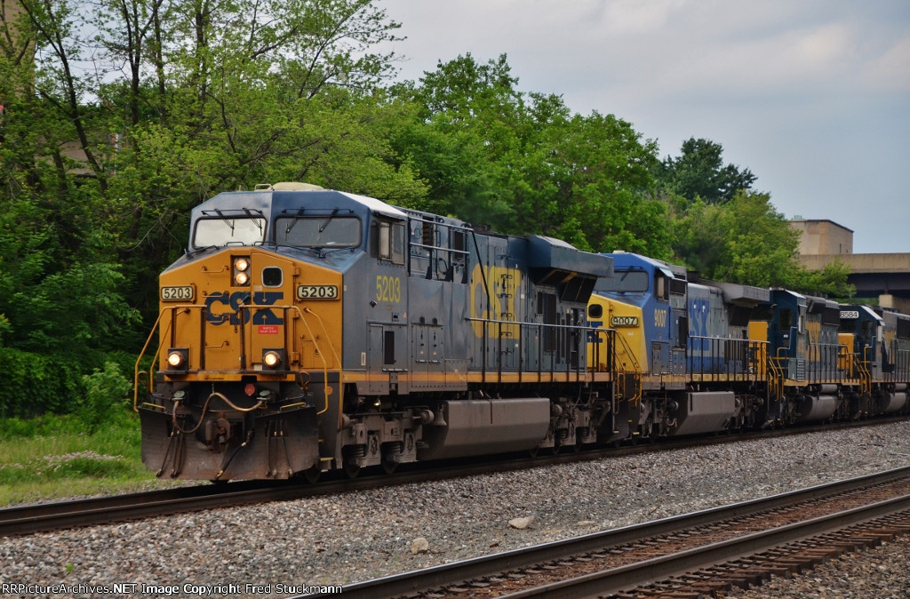 CSX 5203 is the first of eight.